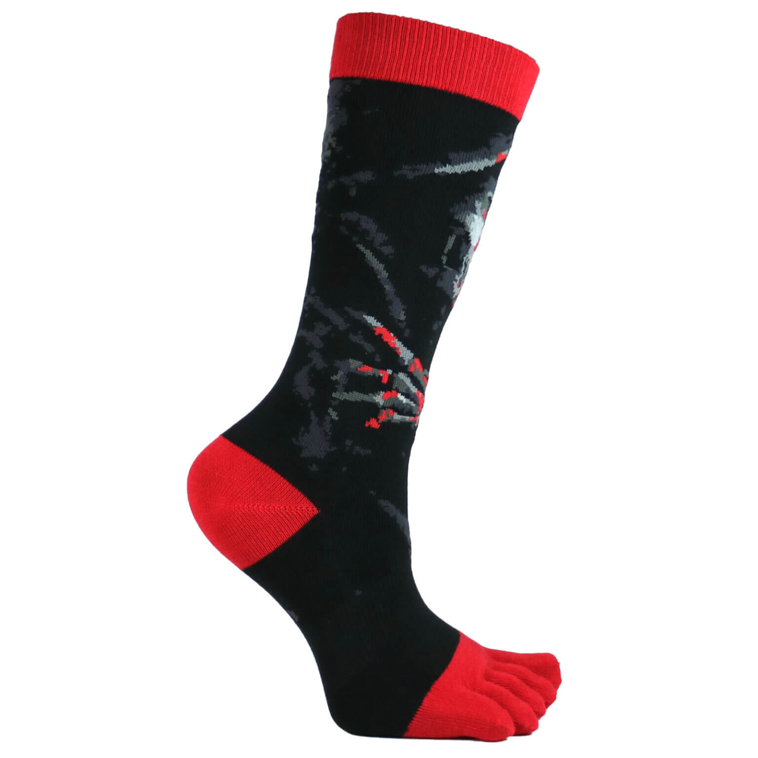 Fashion Long Toe Sock with Skeleton | Danken Enterprise